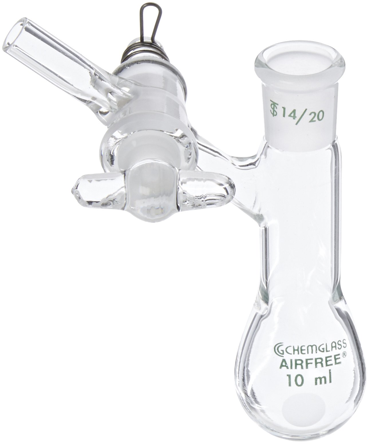 Buy Chemglass AF-0520-01 Airfree Single Neck Reaction Flask with 2mm ...