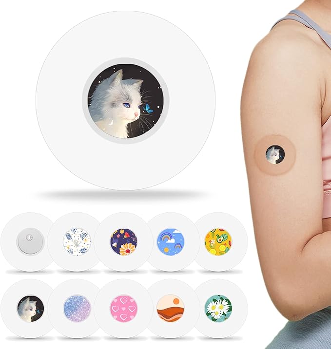 Amazon.com: Libre 2 Freestyle Sensor Covers& Libre 2 Sensor Sticker ...