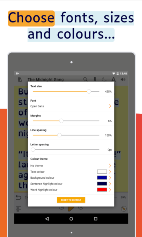 Aplicación Dolphin EasyReader en Amazon Appstore