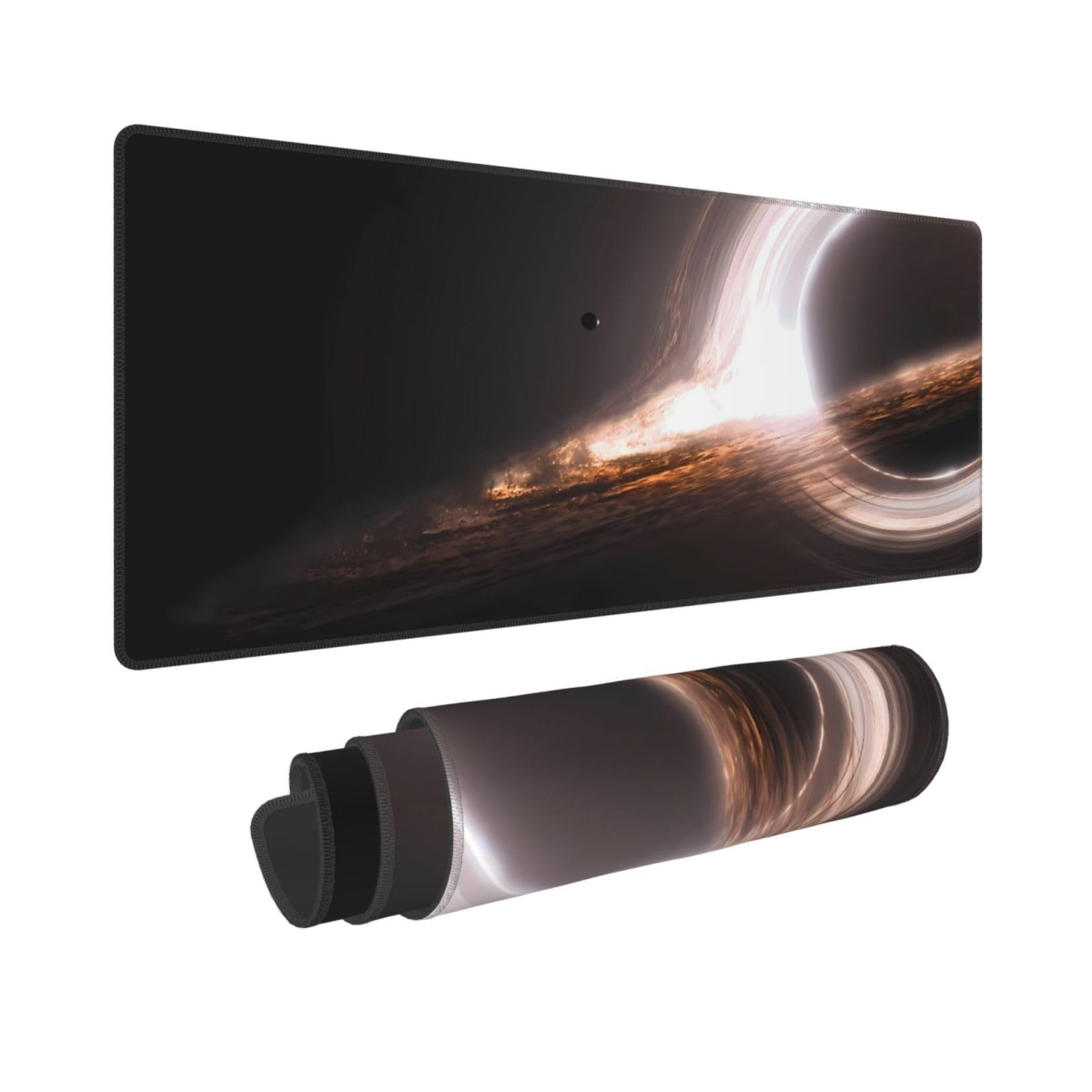 Amazon.com: Keebik Gaming Mouse Pad, Interstellar Black Hole Mouse Pad ...