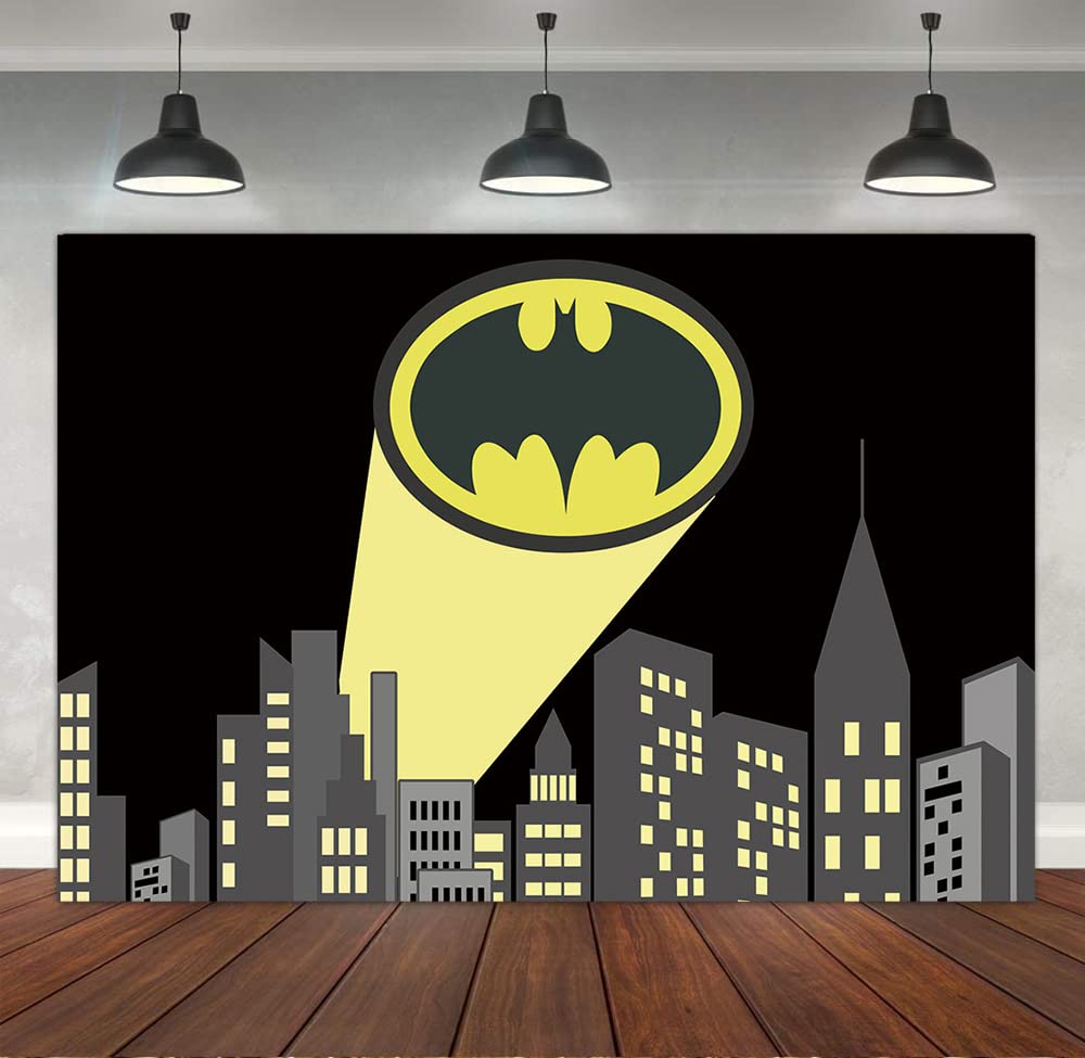 Snapklik.com : 15x10ft Superhero Super City Photography Backdrops ...