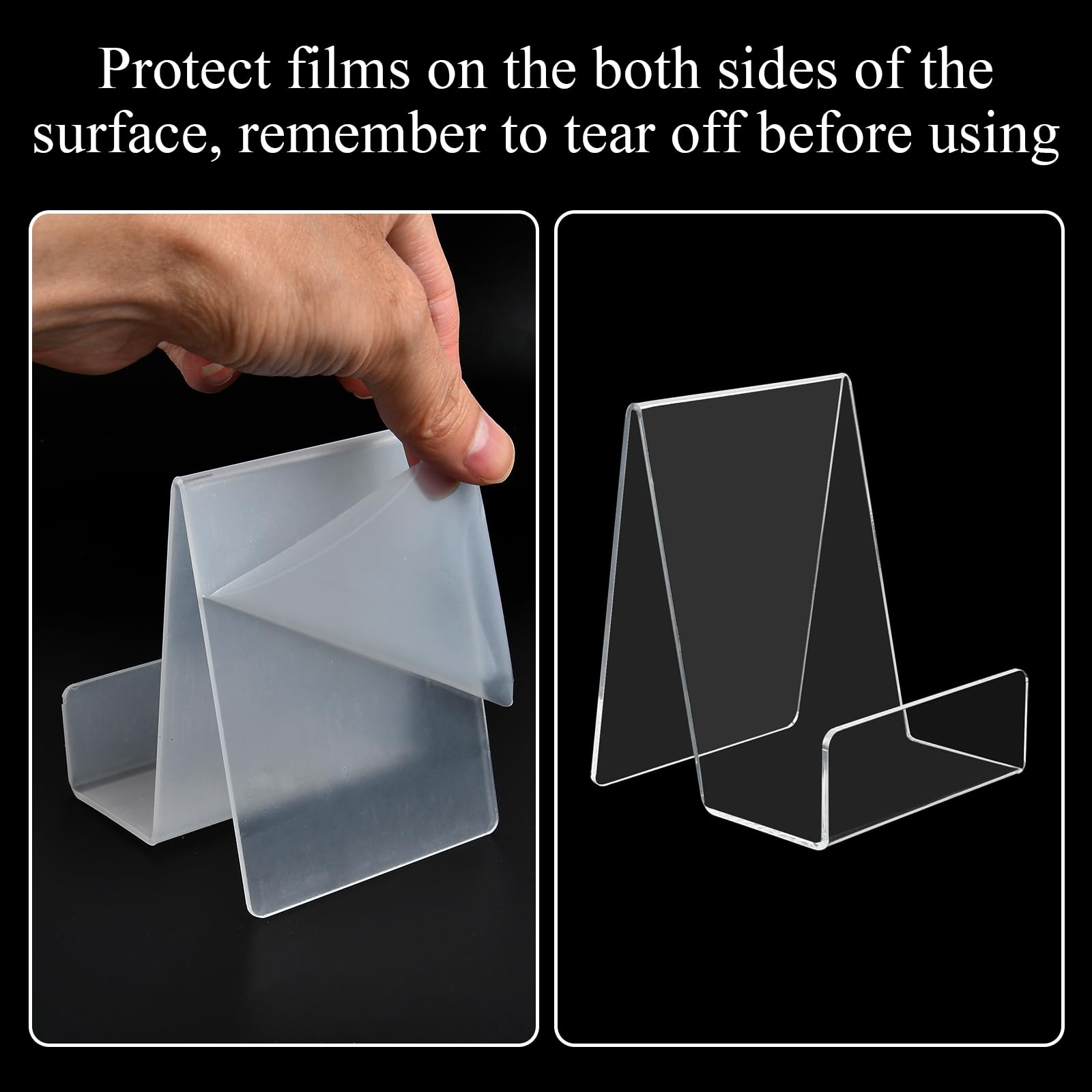 Acrylic Book Stand Target Set Of 24 Clear Acrylic Book Holders, To ...