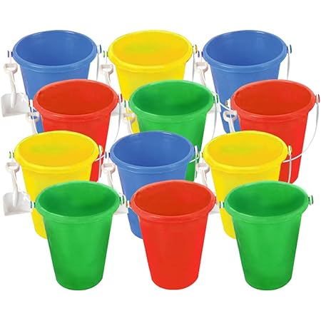 Amazon.com: 32 Pack Mini Galvanized Buckets Metal Pail Mini Buckets ...