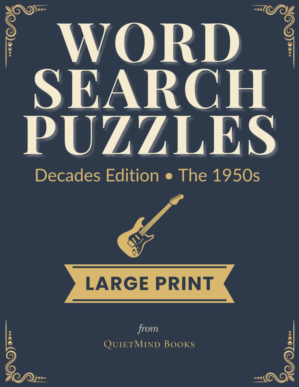 Word Search: The 1950s Edition: Large Print Nostalgia Puzzle Book for ...