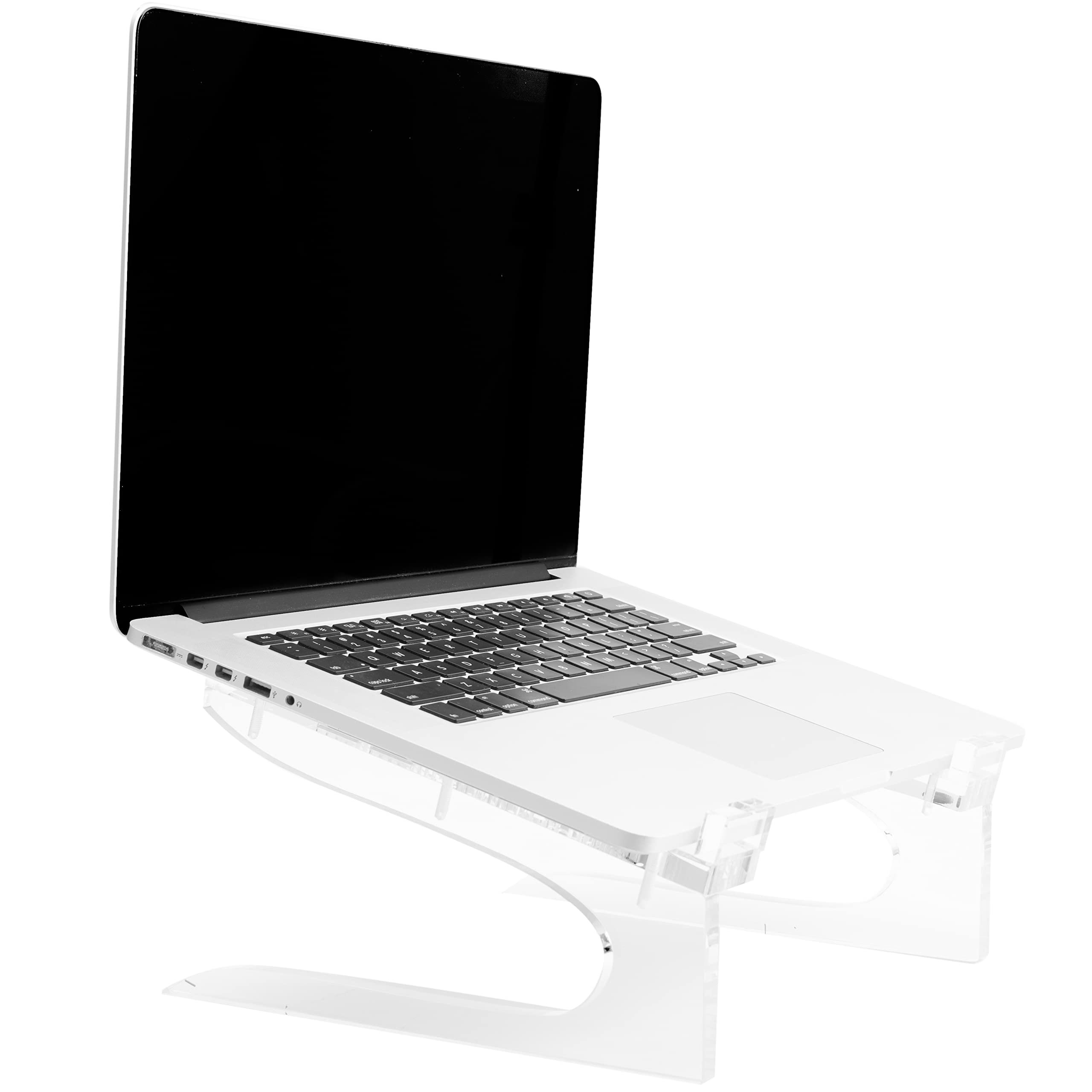 Amazon.com: DuraClear Acrylic Laptop Stand - Ergonomic 6" Riser ...