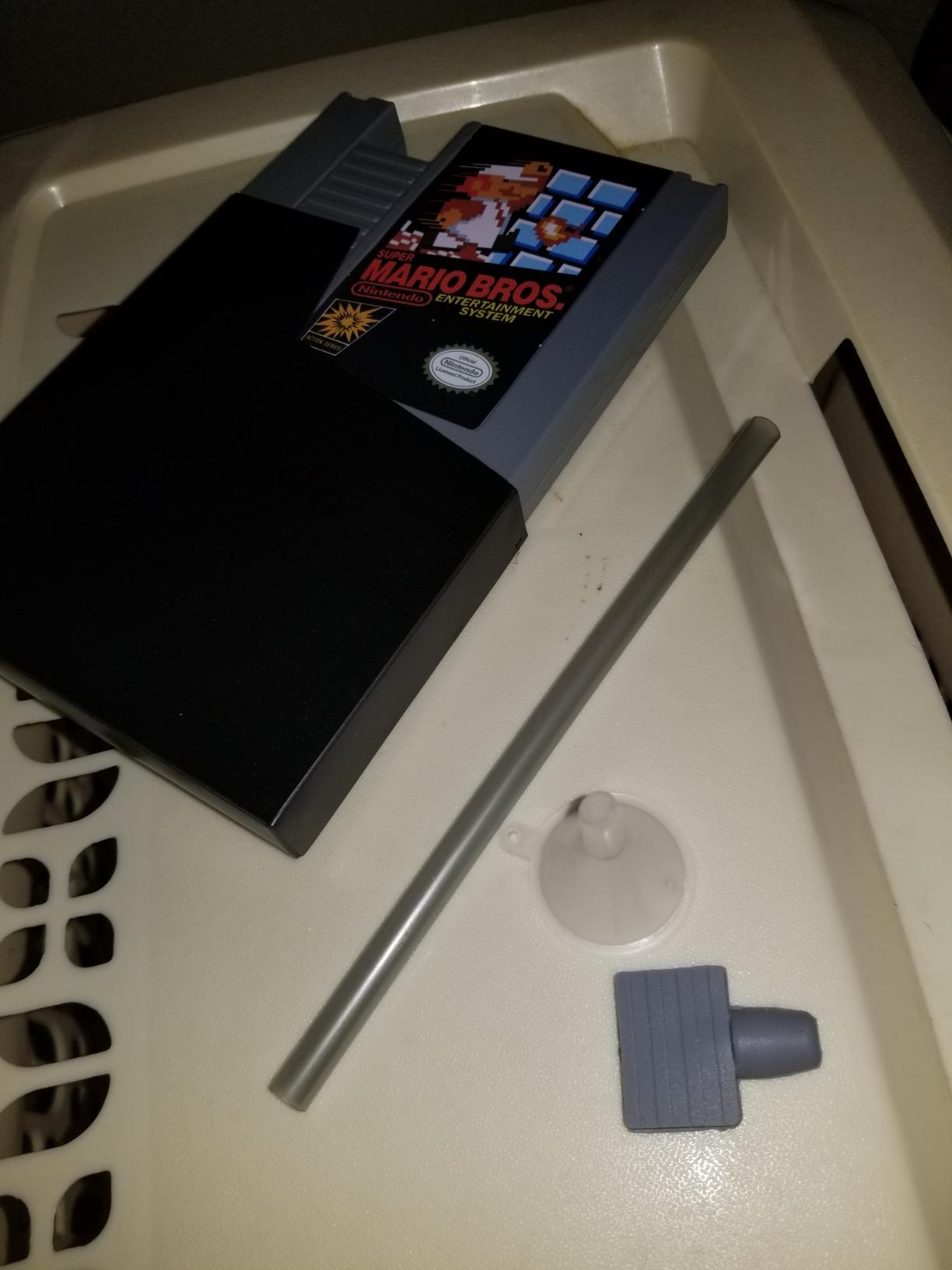 Amazon.com | Super Mario Bros NES Cartridge 5-Ounce Flask | Licensed ...