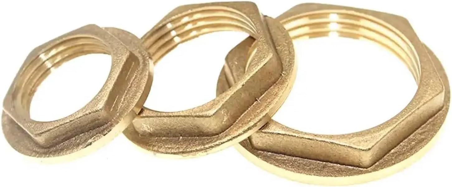 Amazon.com: 5pc 1/4" 3/8" 1/2" 3/4" 1" Female Brass Pipe Fitting Hex ...