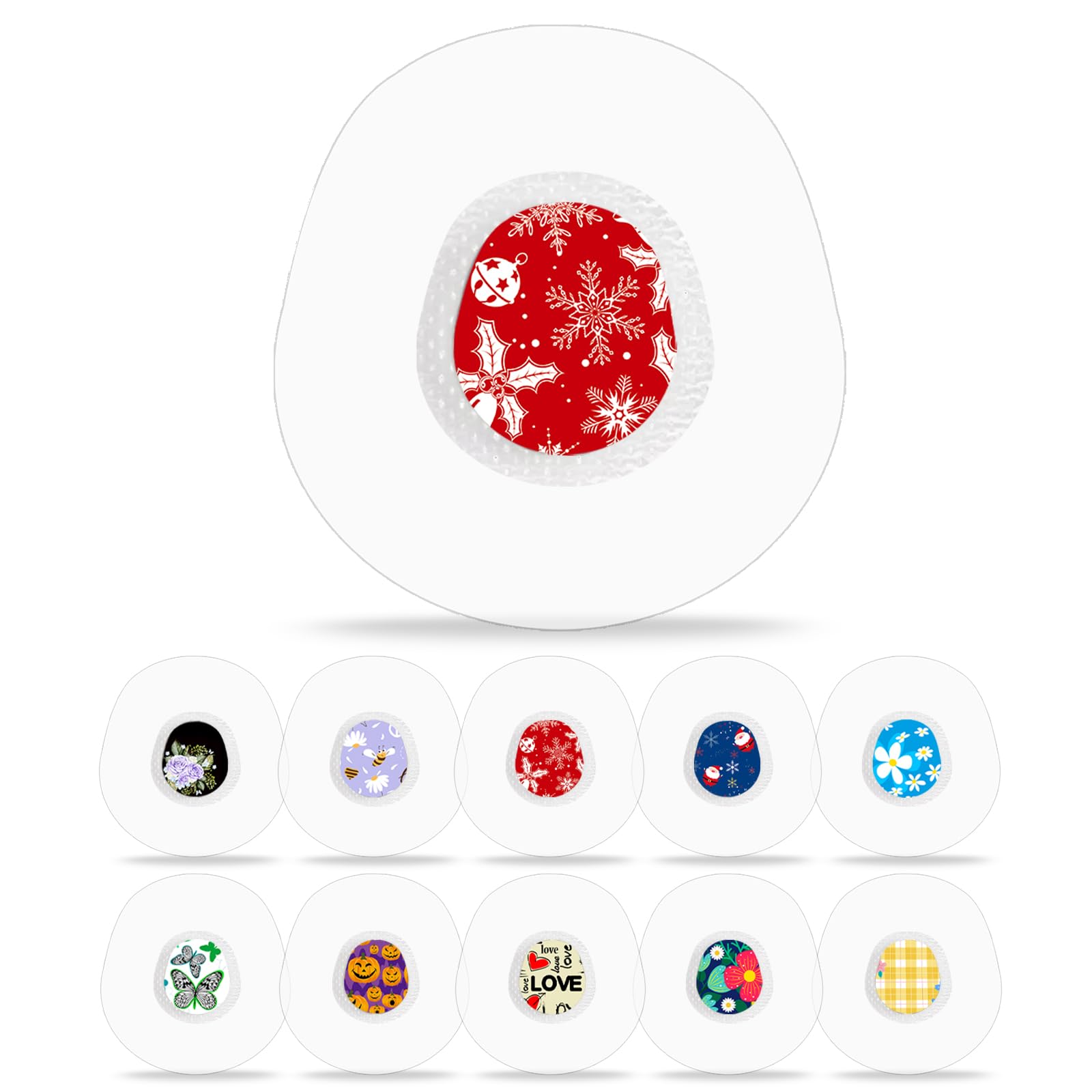 Amazon.com: HONYOU 40Pack G7 Sensor Stickers & Clear Adhesive Patches ...