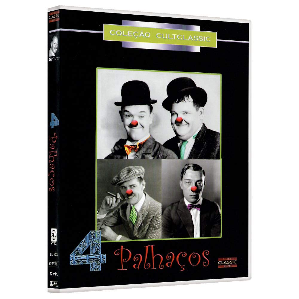 Amazon.com: DVD Four 4 Clowns / Os 4 Palhaços [ Stan Laurel & Oliver ...