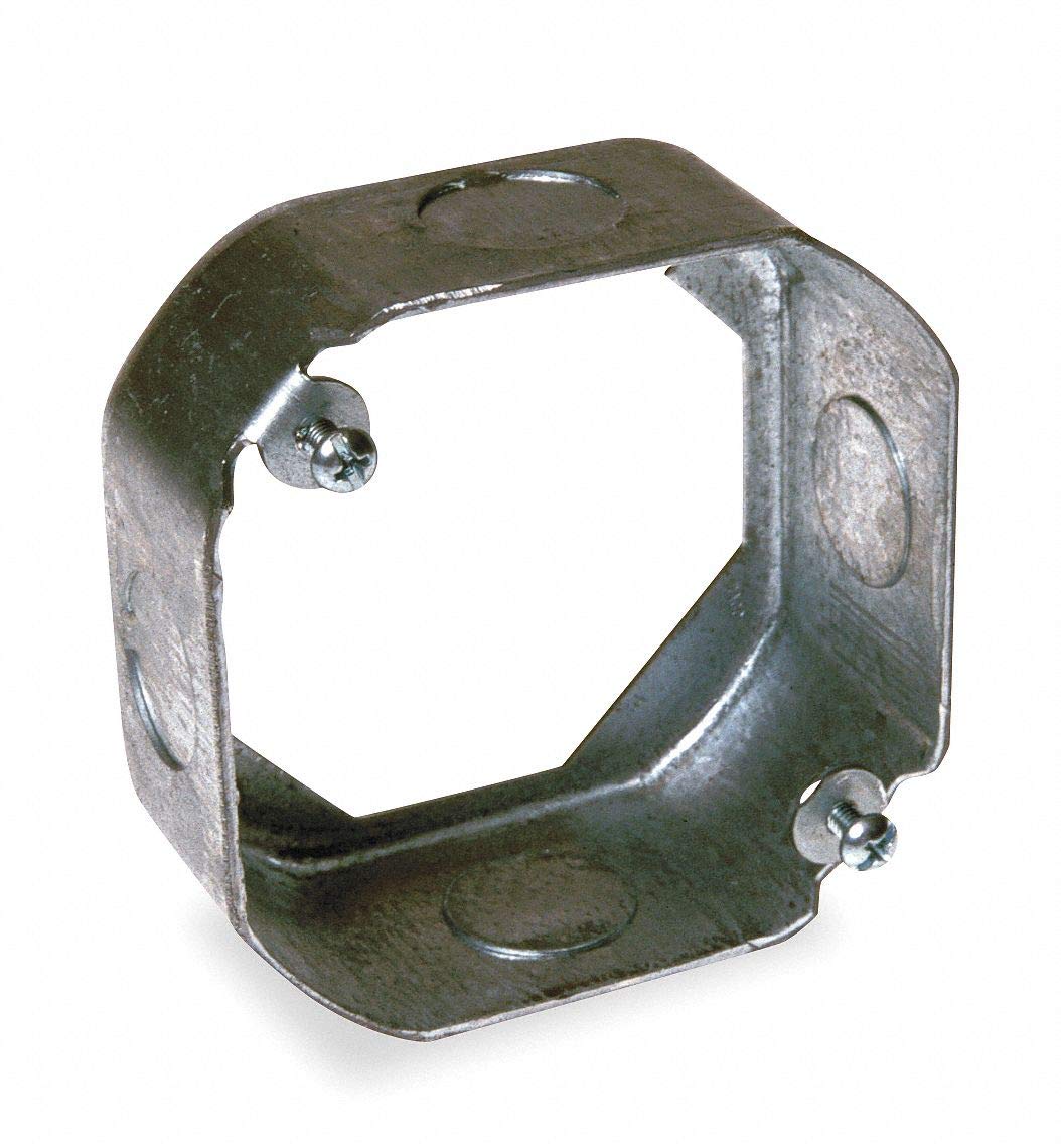 RACO Extension Ring, Galvanized Steel, 1-1/2" Nominal Depth, 4" Nominal ...