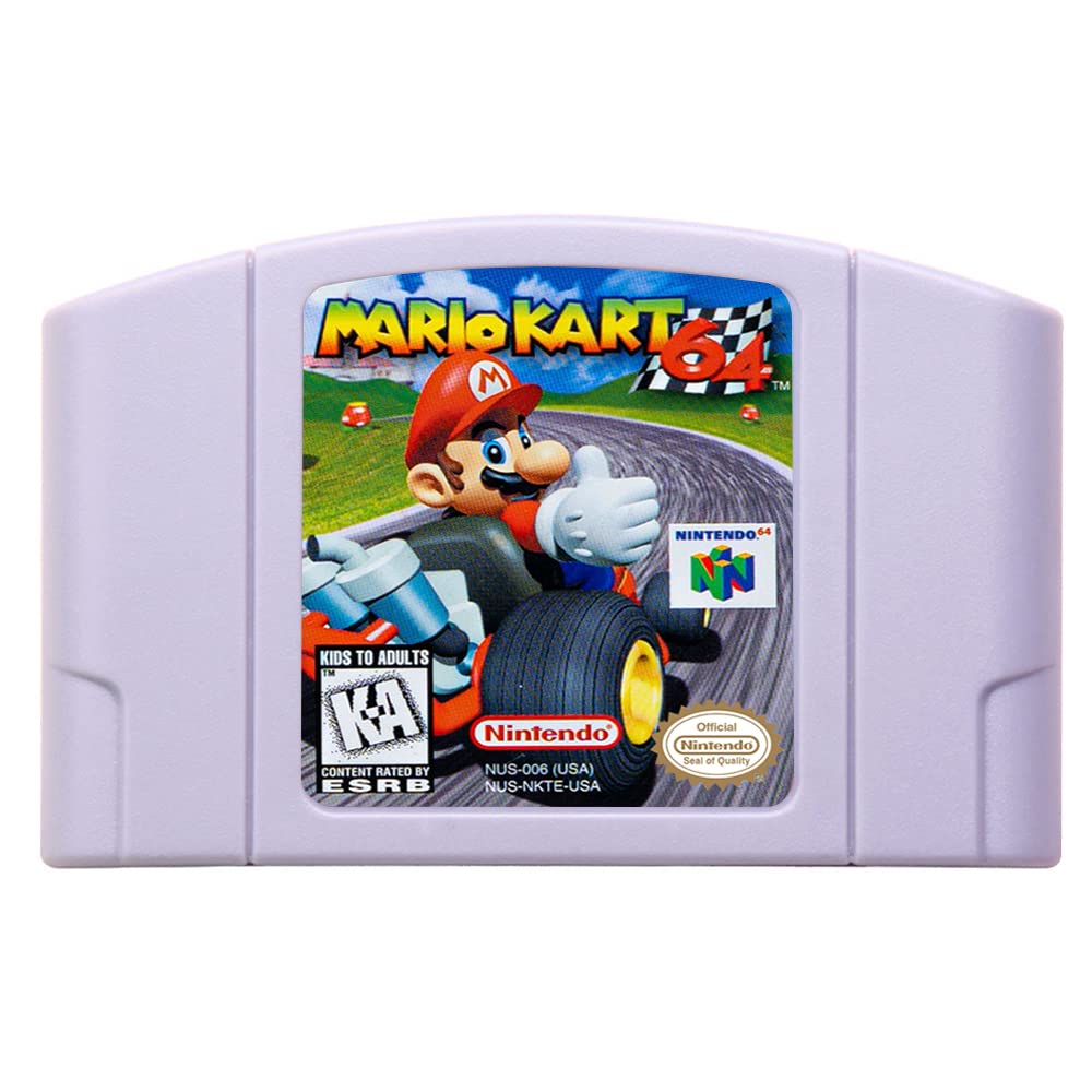 Snapklik.com : N64 Games Cartridge Mario Kart 64 NTSC Version Retro ...