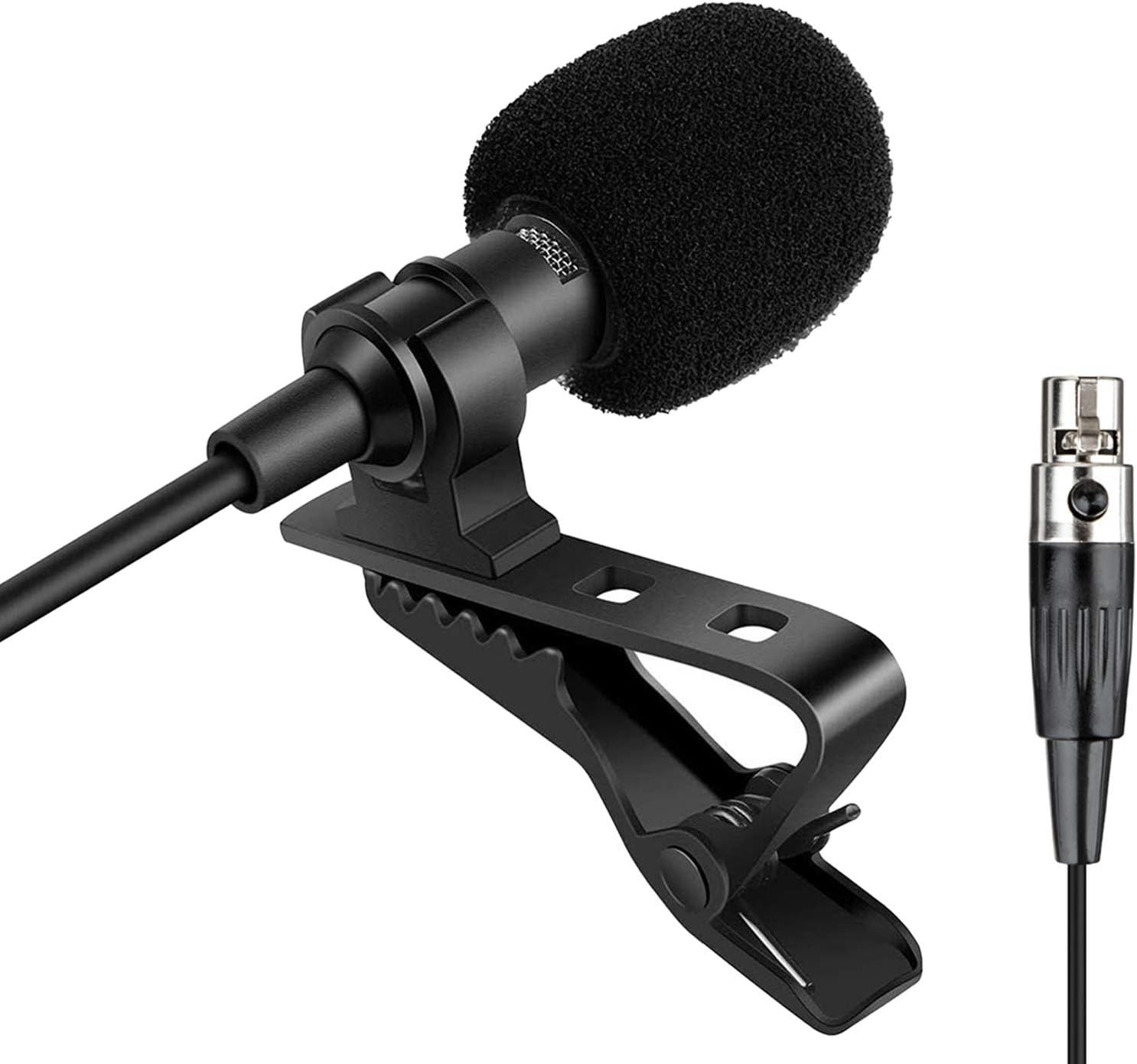 Sujeetec Lavalier Ansteckmikrofon 3 poliges Mini XLR