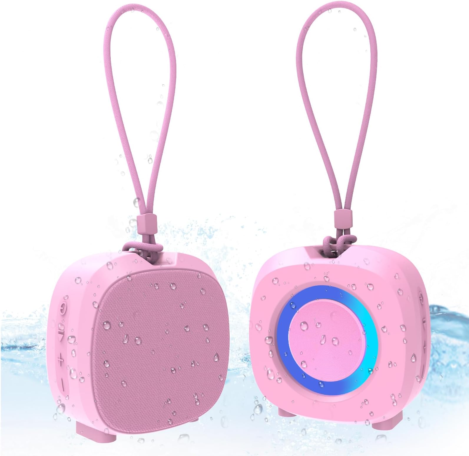 Amazon.com: WUIUHOU Portable Bluetooth Speakers, RGB Lights TWS ...