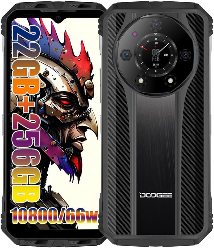 Amazon.com: DOOGEE S100 Pro 5G Rugged Smartphone, 20GB+256GB, 66W ...
