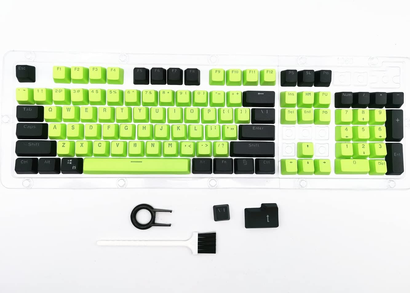 Amazon.com: Domikey hhkb abs doubleshot keycap set cyber p hhkb profile ...