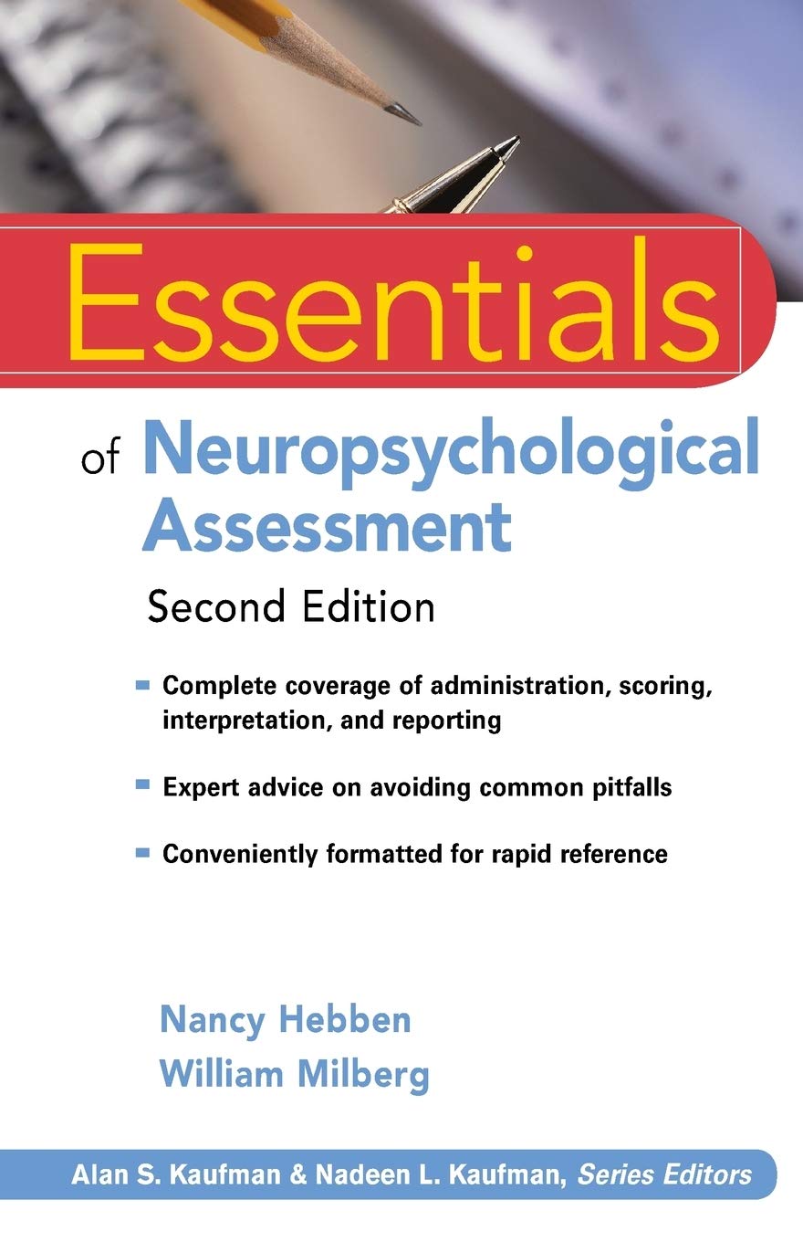 Essentials of Neuropsychological Assessment: 9780470437476: Medicine ...