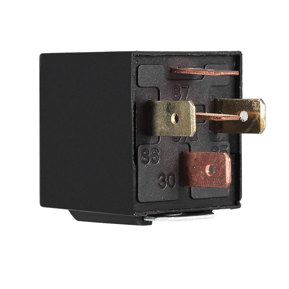 Universal Relay, 5 Pin 12V 30A/40A Weatherproof Waterproof Car Auto ...