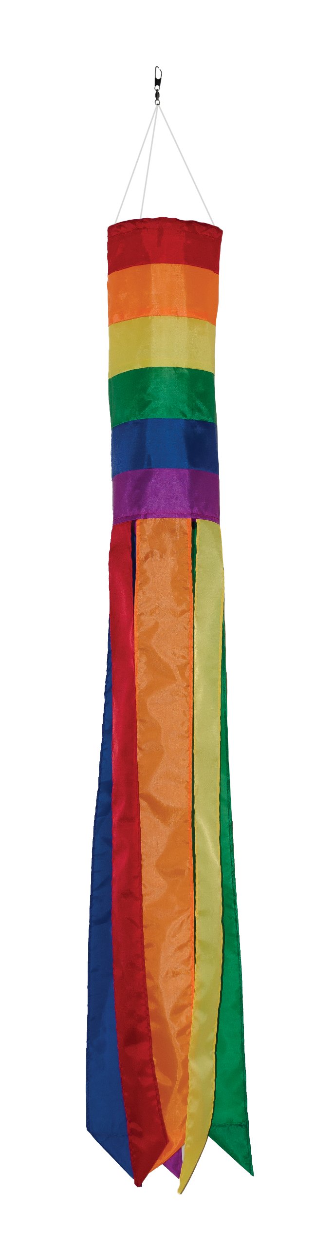 Amazon.com: In the Breeze 4927 — Rainbow 50-inch Windsock - Colorful ...