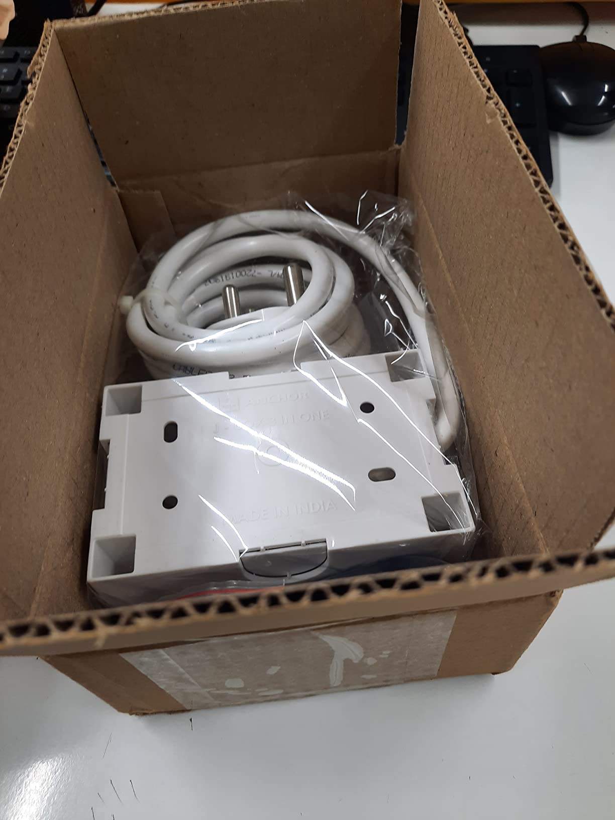 INDRICO® 20A Power Extension Board with 2 Meter Heavy Duty Wire for ...