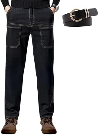 Men Comfy Cargo Pants Stretch, Mecutie Jeans Men, ThriveJeans ...