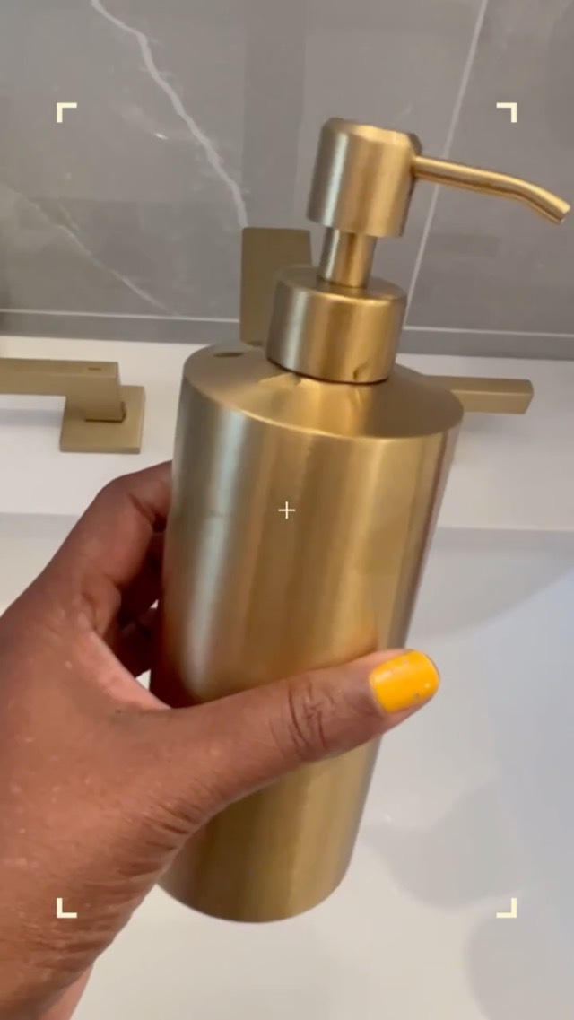 Watch Gold Soap Dispenser for the Bathroom on Amazon Live