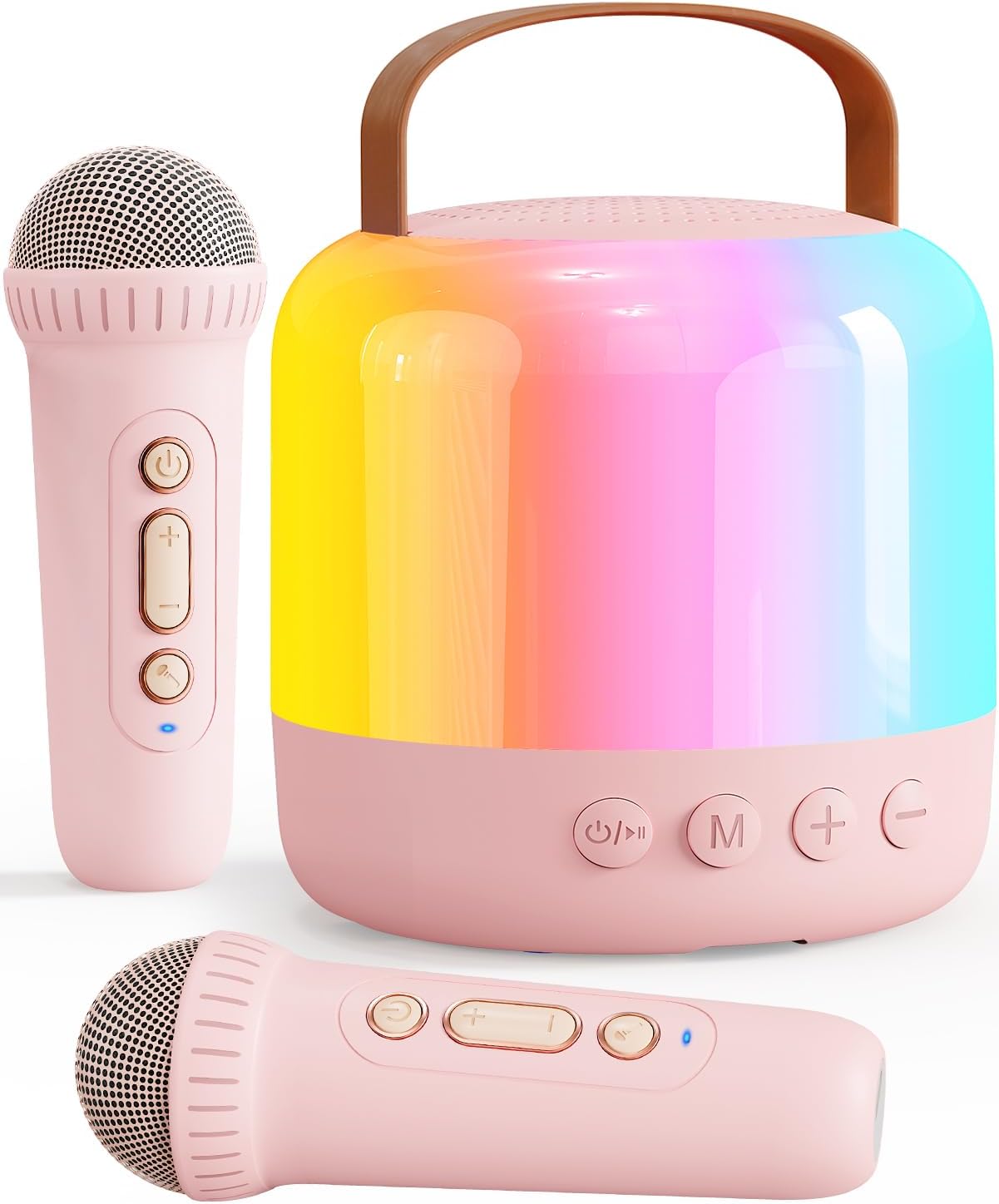 Amazon.com: Iyoyo Mini Karaoke Machine for Kids Portable Bluetooth 5.3 ...