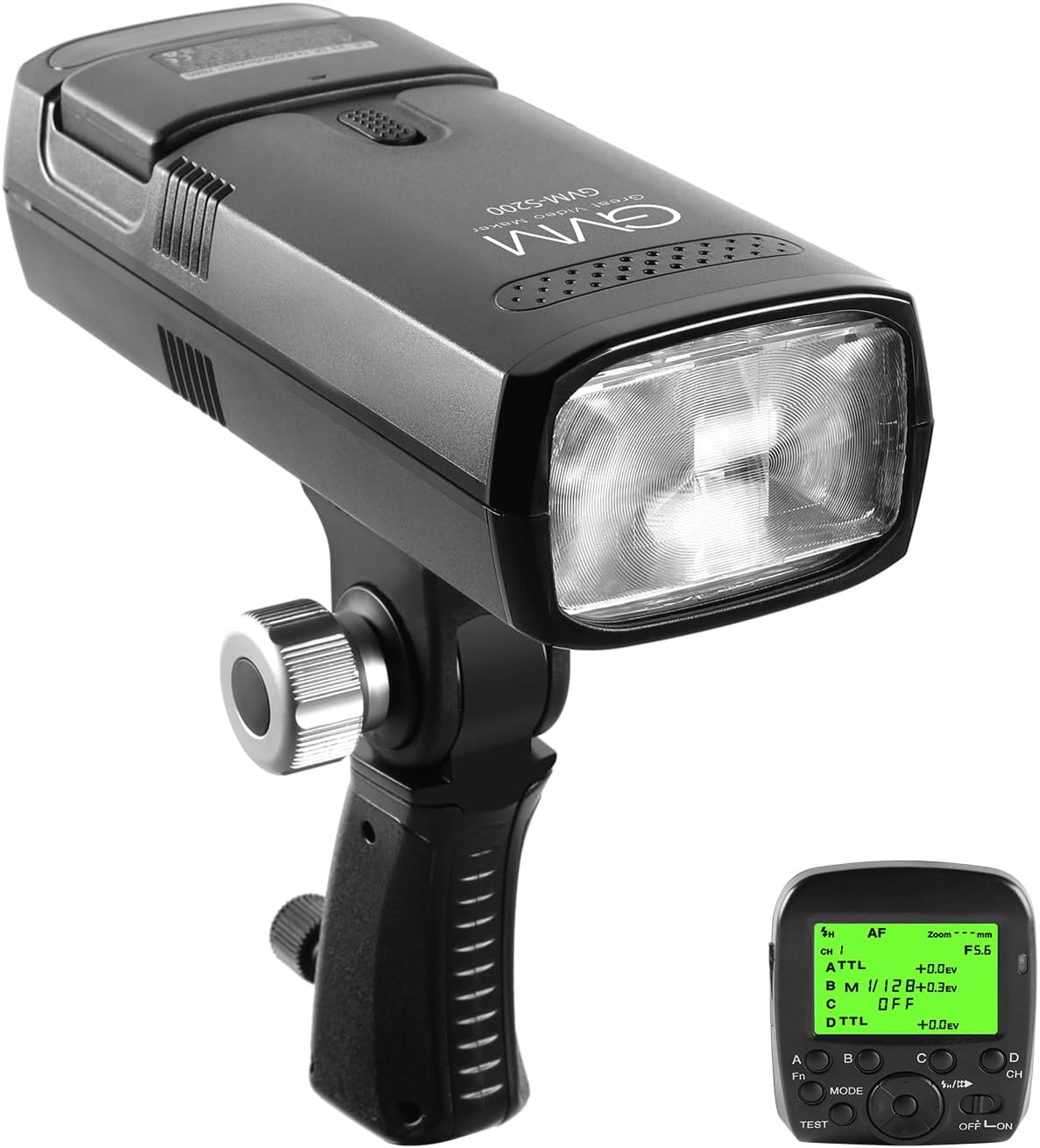 Amazon.com : GVM 200W TTL Flash Speedlite Compatible with Camera Flash ...
