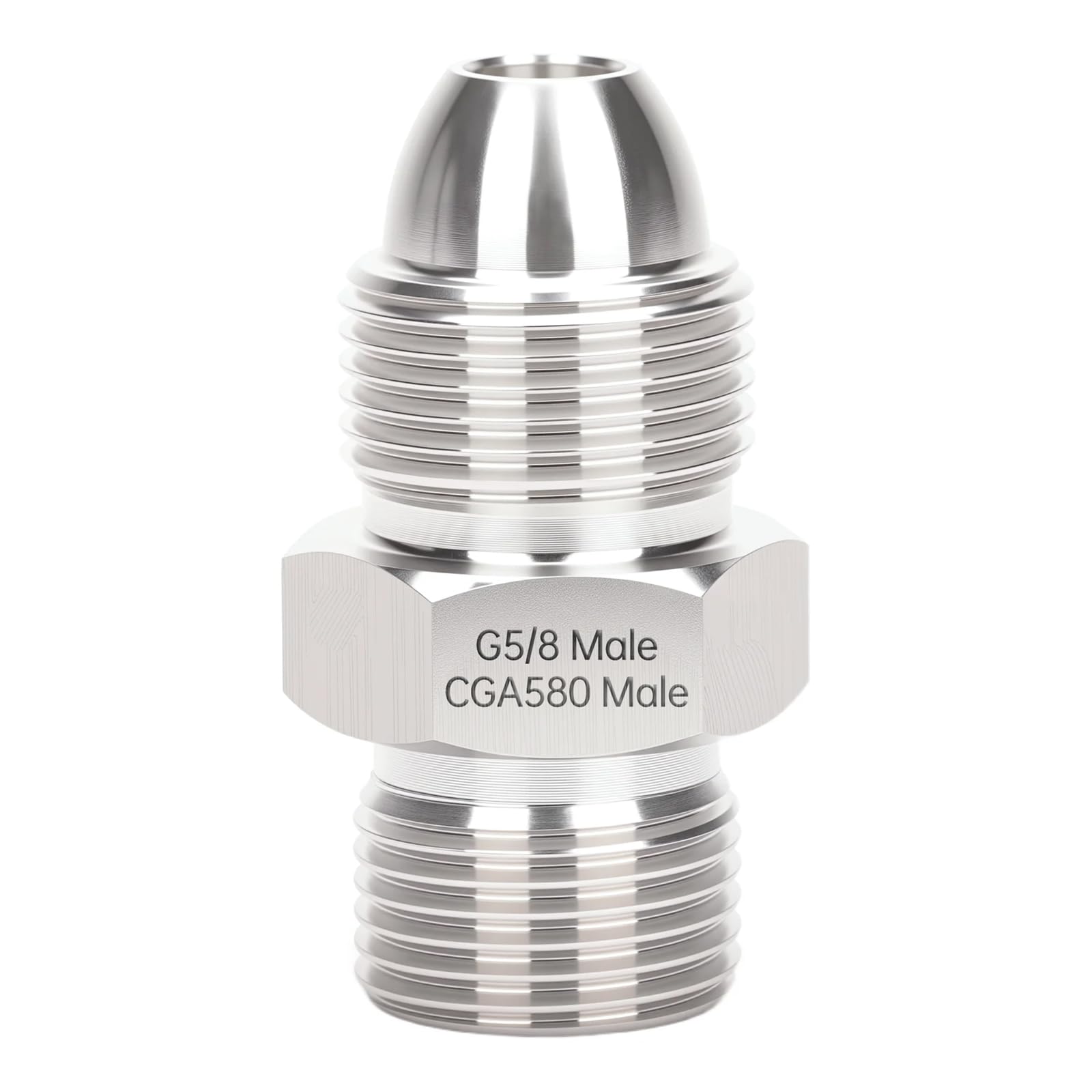 Snapklik.com : GRYVOZE G5/8 Male To CGA580 Male Adapter