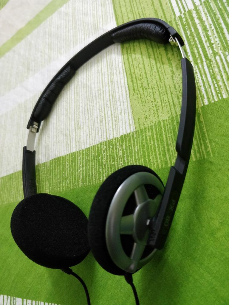 Sennheiser PX 80 Over-Ear Headphone (Black/Silver) : Amazon.in: Electronics