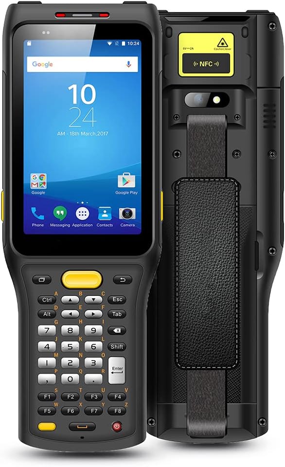 Amazon.com : Rugged Android Handheld PDA Warehouse Inventory Barcode ...