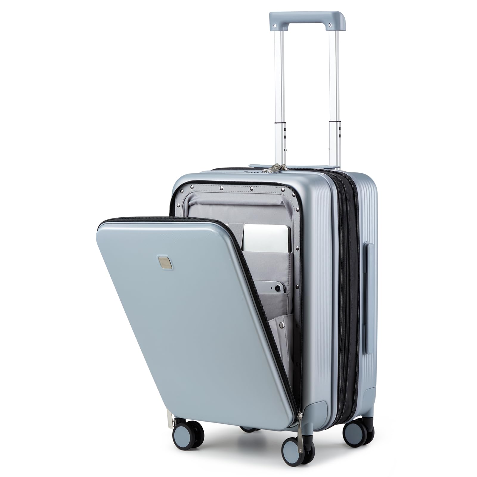 Amazon.com | Hanke Grace Expandable Suitcases with Wheels Hardshell ...