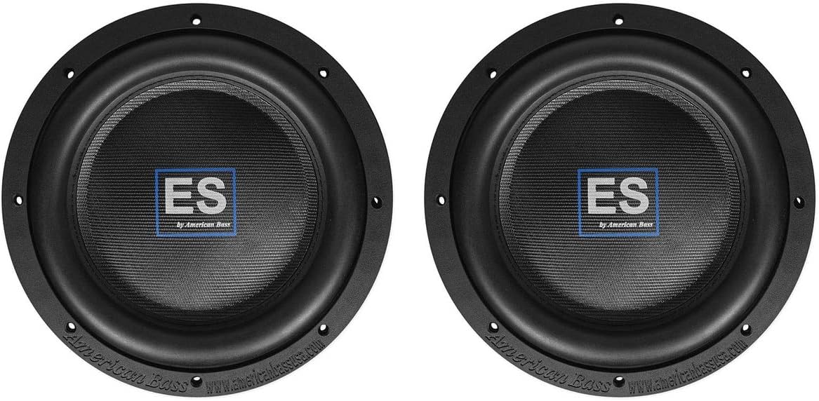 Amazon.com: American Bass ES-1244 12" Inch Subwoofer, 800 Watts RMS ...
