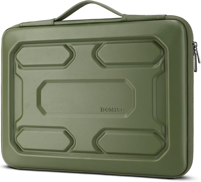 Amazon.com: DOMISO 17 inch Laptop Sleeve with Handle Shockproof ...