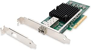 Amazon.com: Digitus IO Card - PCIe - SFP+ Network Card - 1-Port - 10 ...