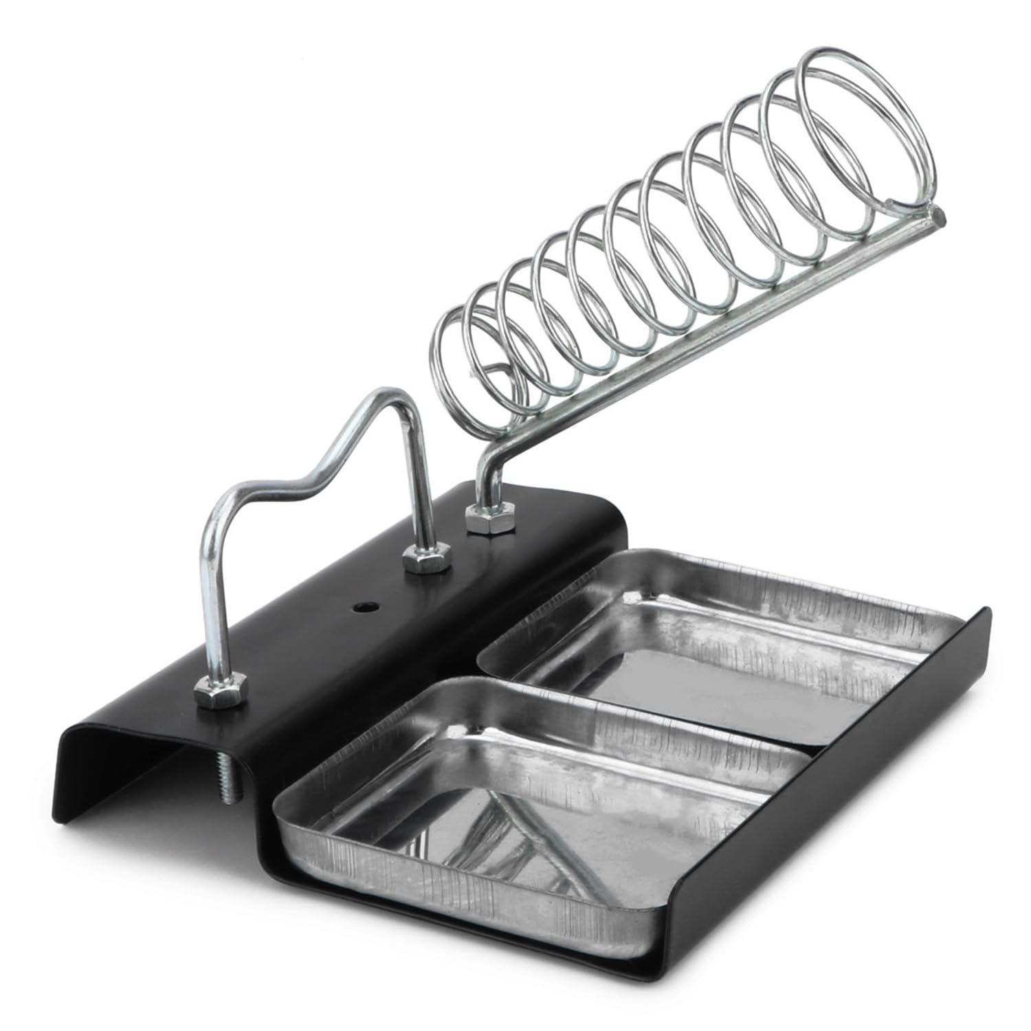 Snapklik.com : Double Metal Base Soldering Iron Gun Holder Stand Kit ...
