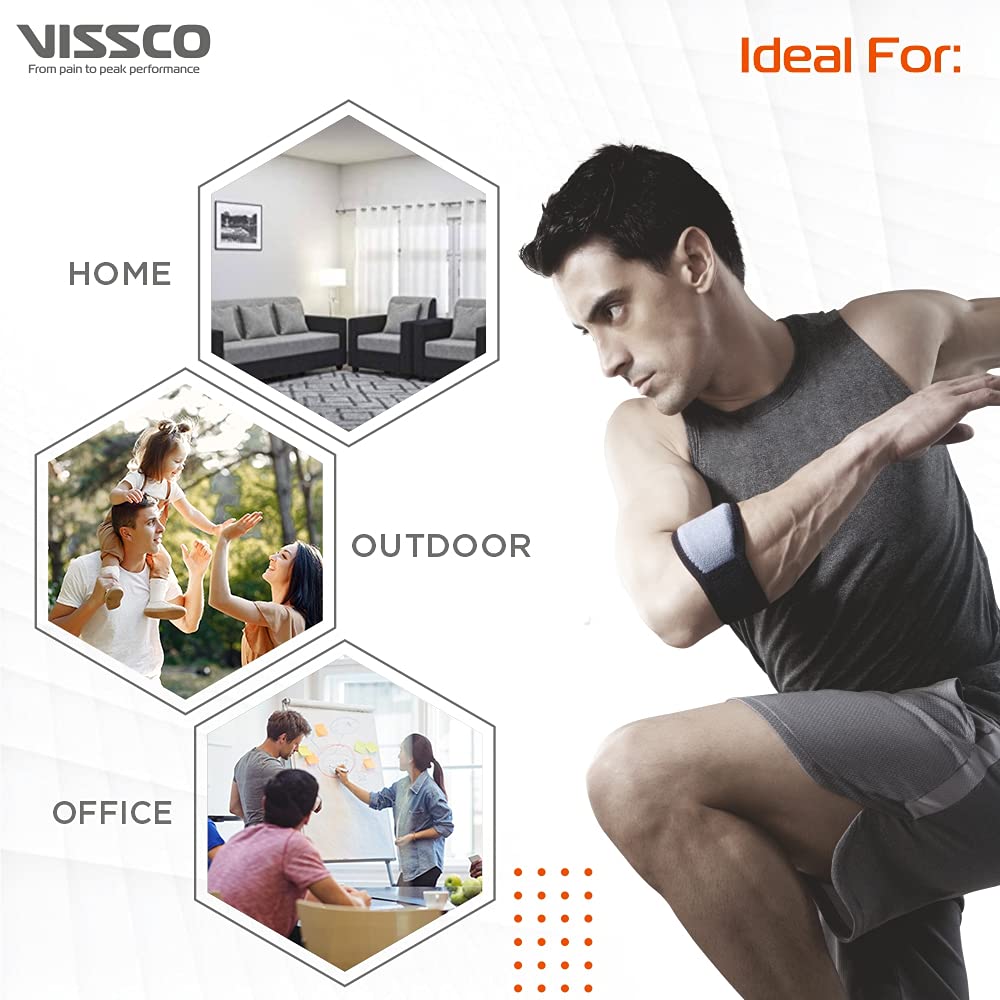 Buy Vissco Tennis Elbow Support | Pain Relief Belt | lateral ...