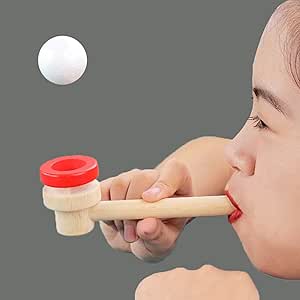 Amazon.com: ZIZEV Floating Blow Pipe Ball, Foam Ball Wood Pipe Ball ...
