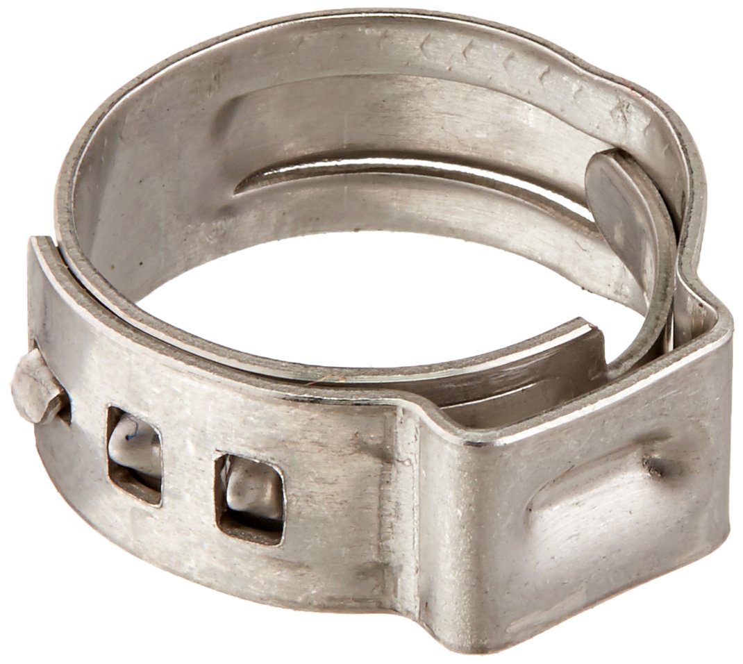 Size 9/16" (14.5 mm), Oetiker Stepless Ear Clamps, 10-Pack Single Ear ...