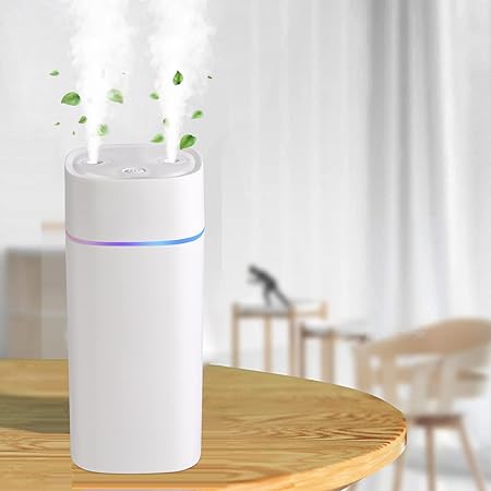 Amazon.com: Portable Mini Humidifier, 500ml Small Cool Mist Humidifier ...