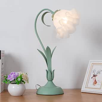 Vintage Flower Table Lamp for Bedroom,‎ Flower Table Lamps, Modern ...