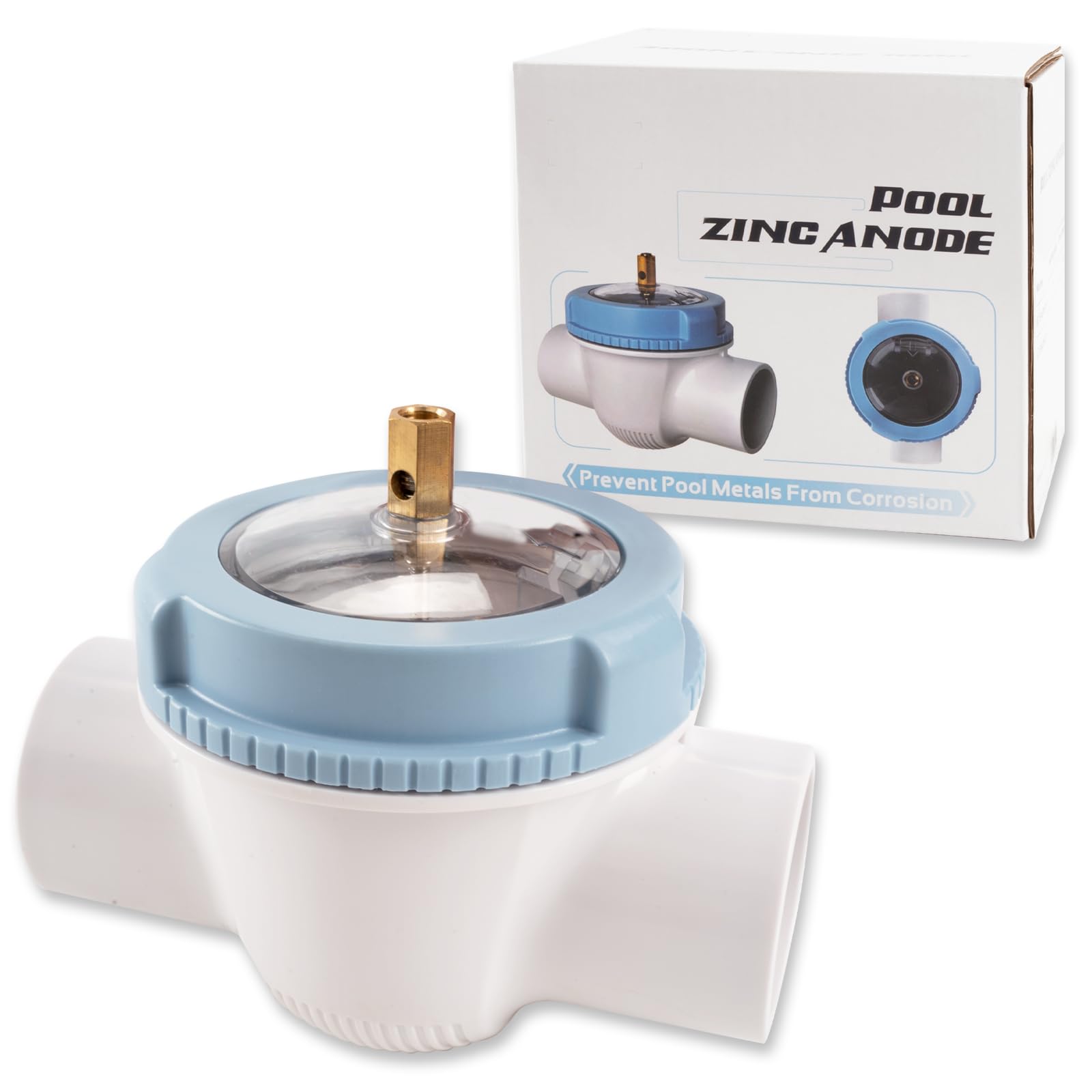 Amazon.com: GOMADEIT Zinc Anode Pool, Zinc Anode for Saltwater Pool ...