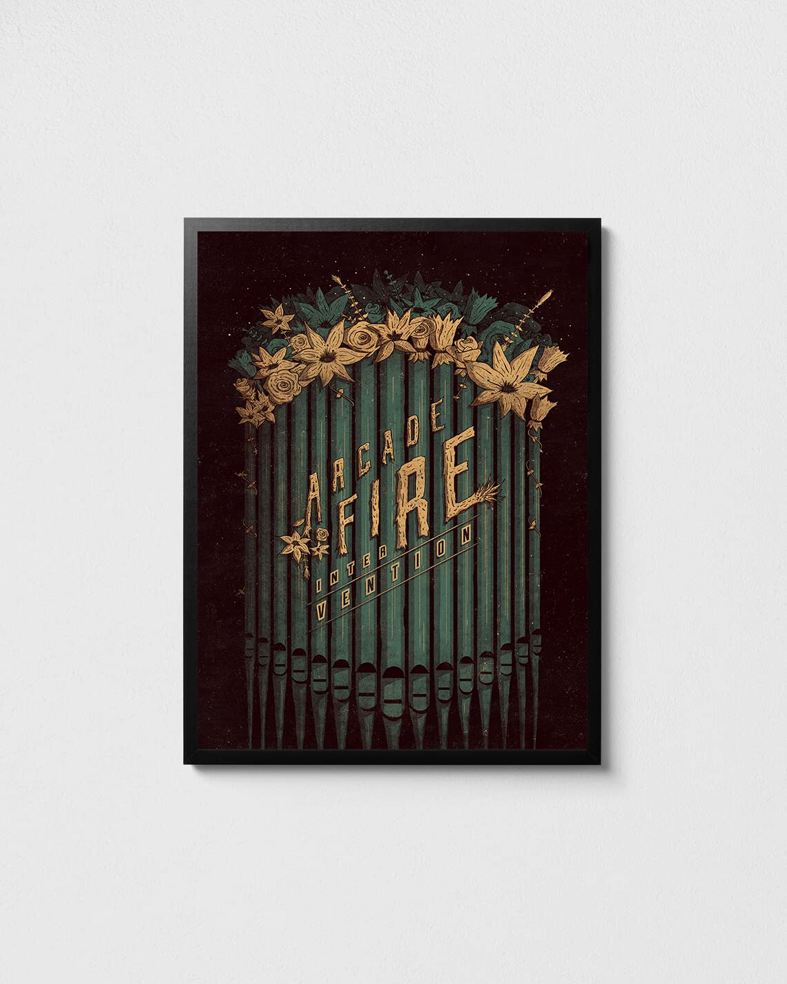 Amazon.com: Arcade Fire Poster, Arcade Fire Art, Rock Ideas (9x11 ...