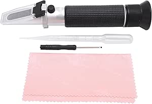 Amazon.com: Portable Ethanol Detector & Refractometer - Measure Ethanol Content with Distilled ...