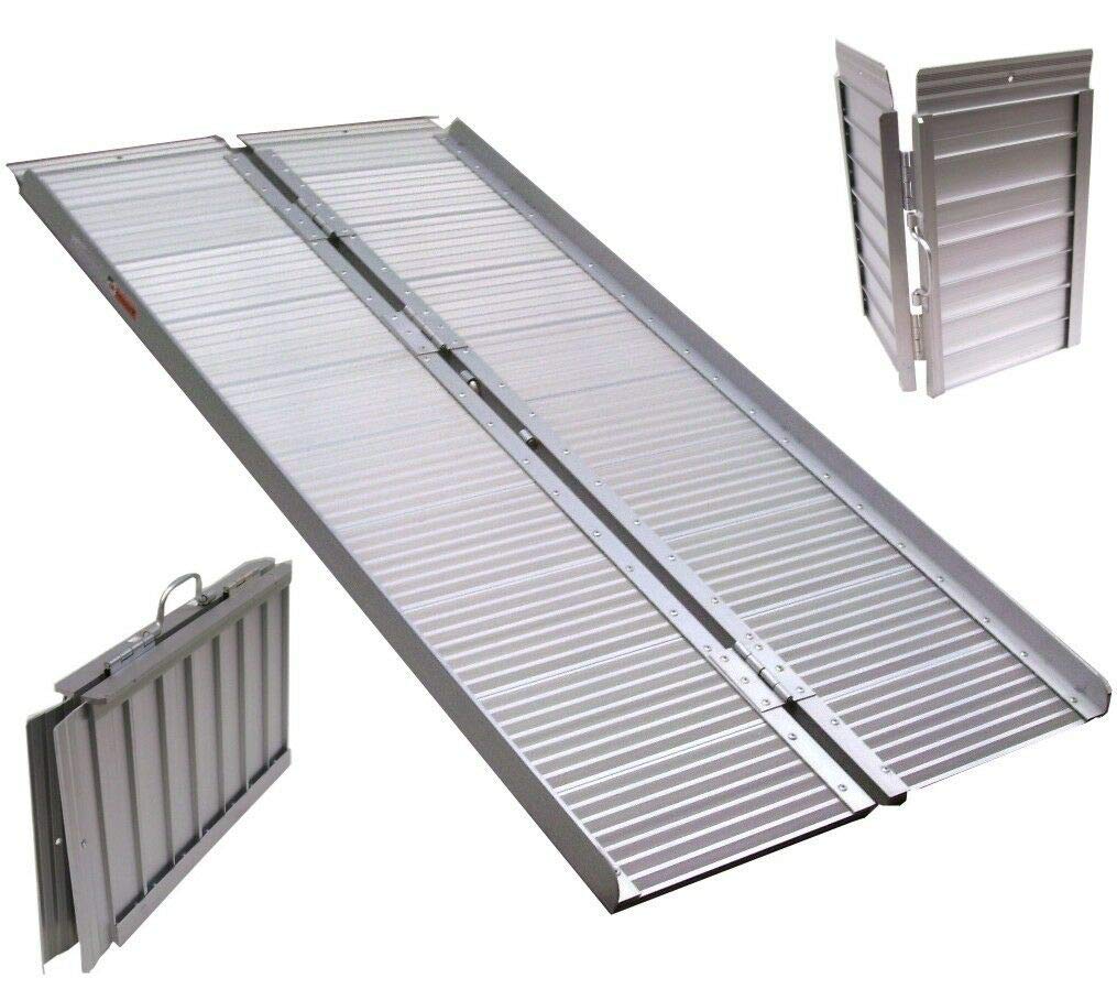 Buy Aluminium Wheelchair Ramp 120 cm Foldable Ramp 1.2 m Roll Ramp ...