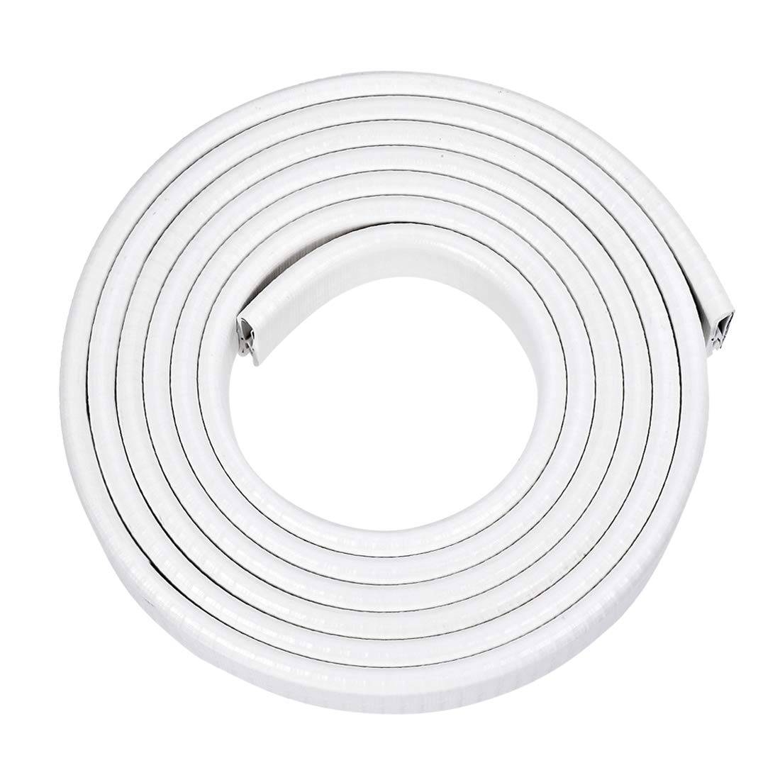 uxcell Edge Trim U Seal Extrusion White U Channel Edge Protector PVC ...