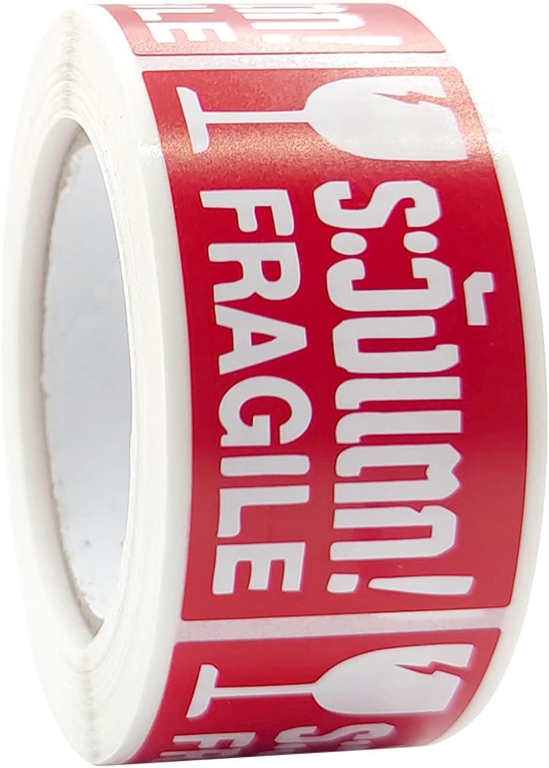 Amazon.com: Reheyre Fragile Warning Sticker Clear Pattern Fragile ...