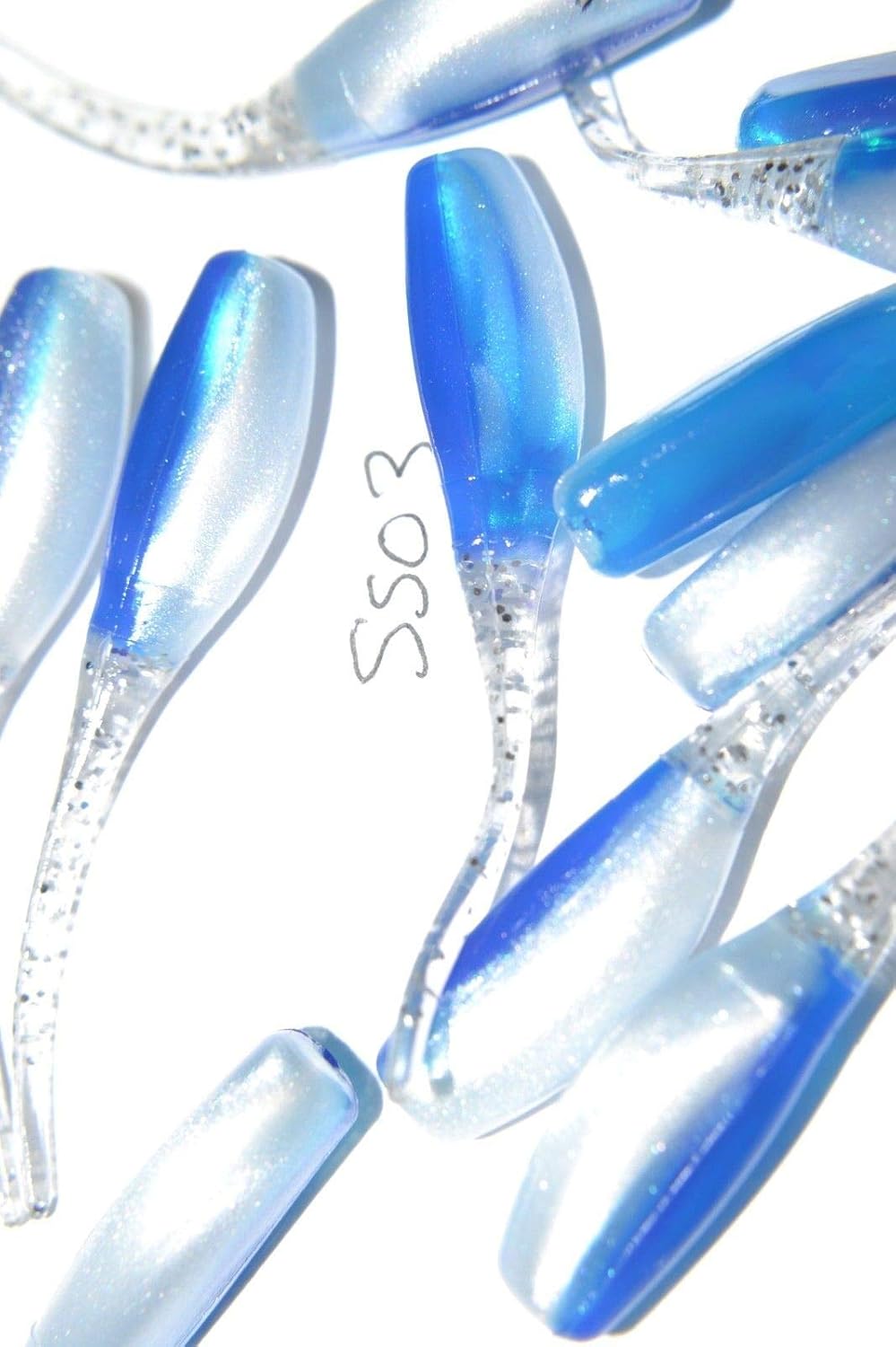 Amazon.com : Southern PRO Stinger SHAD 2" 25 PER Pack GRUBS Lures Bait ...