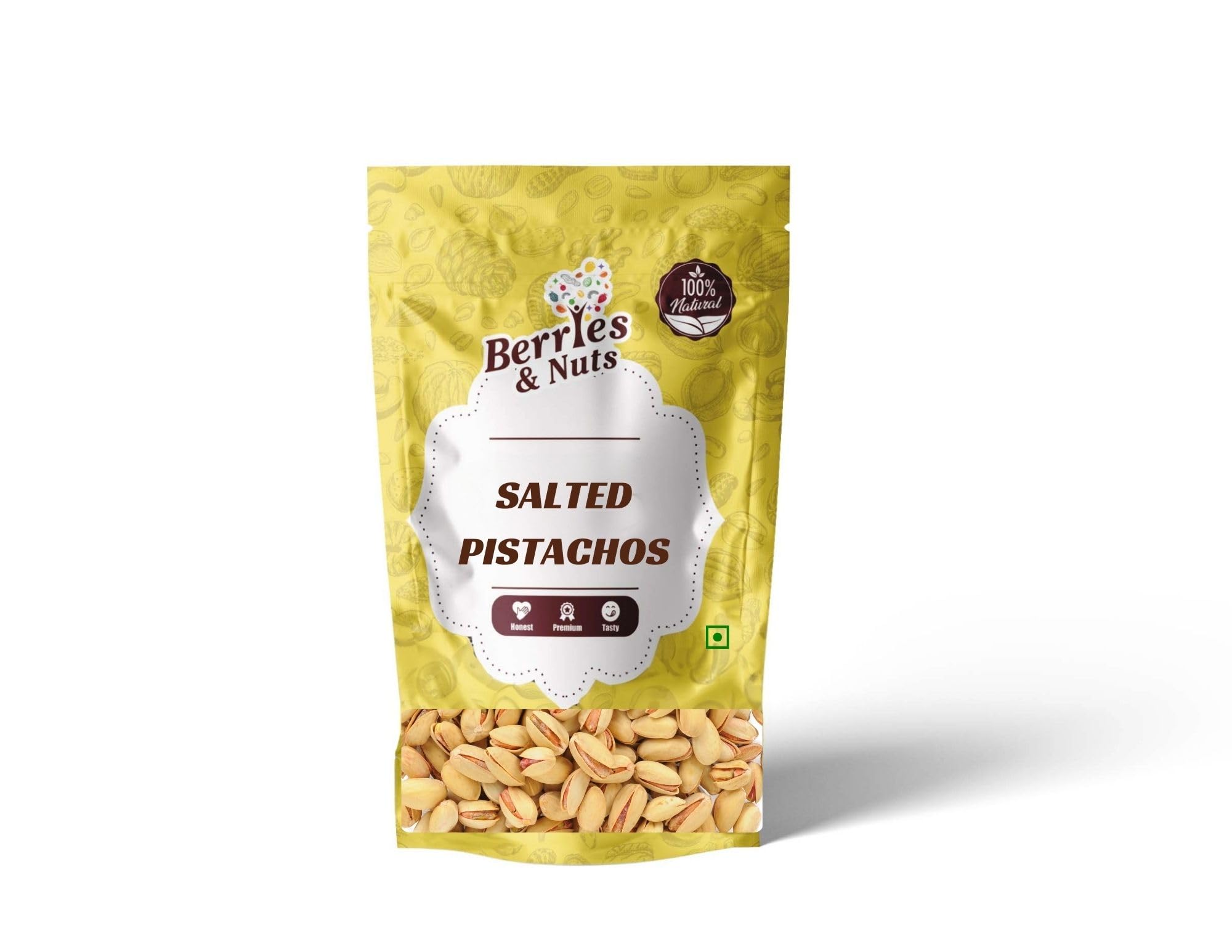 Berries And Nuts Roasted & Salted Pista | Salted Pistachios, Namkeen ...