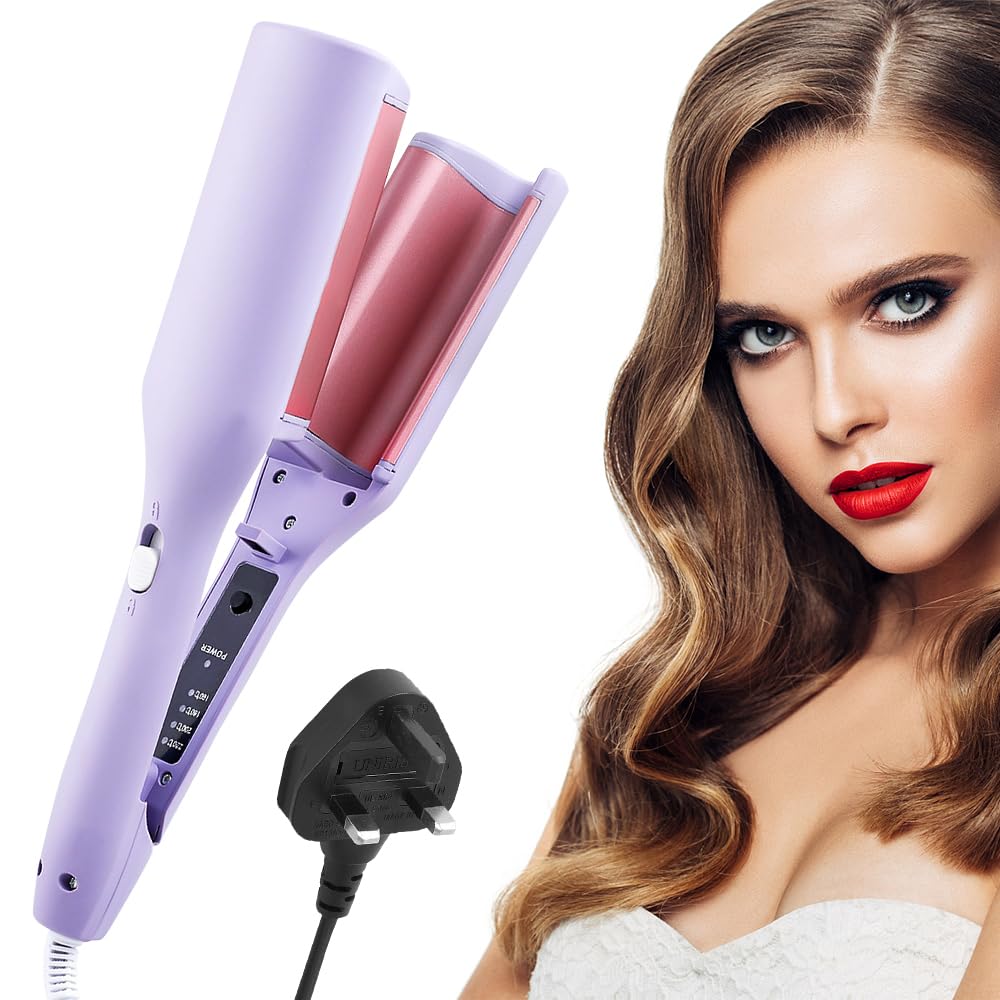 Big Wave Hair Curler, 32mm Waver Hair Curler, Big Wave Hair Crimpers ...