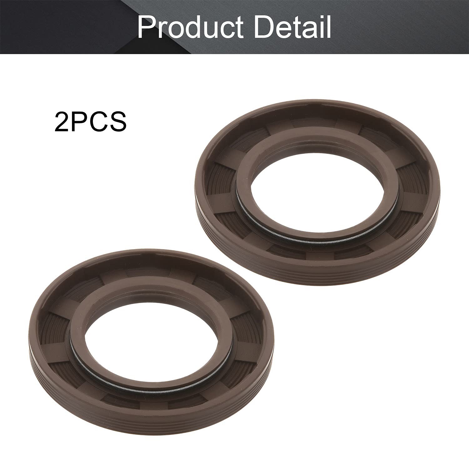 Rotary Shaft Seal VekAuto TC Double Lip Oil Seal 60x80x10mm - FKM ...